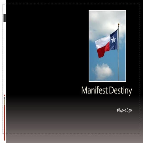 Manifest destiny | PPT