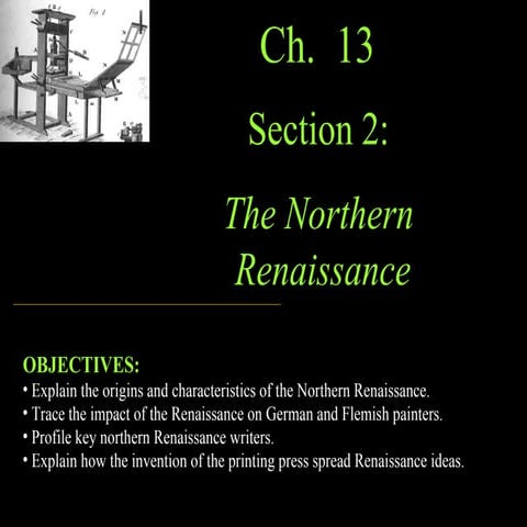 Ch 13 Northern Renaissance | PPT