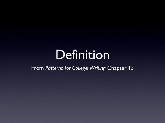 Formal and infomal definitons | PPTX