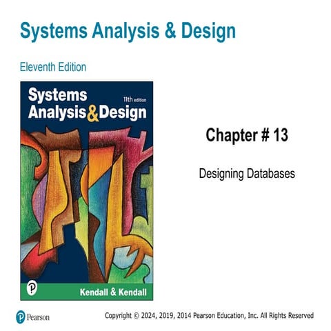 Database Design System Analysis And Design Ppt