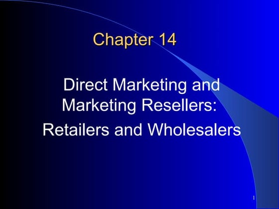 Outlet classification and channel definitions | PDF | Retail Industry ...