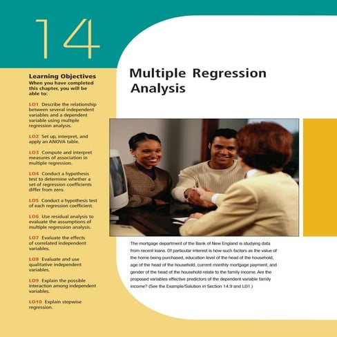 Ch14 Multiple Regression Pdf 
