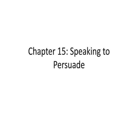 Practically Speaking by J. Dan Rothwell© 20182Chapter 15Foun | DOCX
