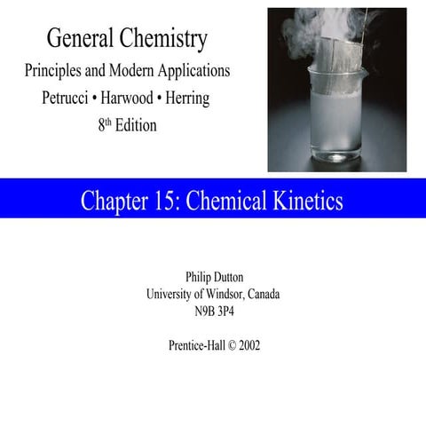Ch15 | PPT | Chemistry | Science