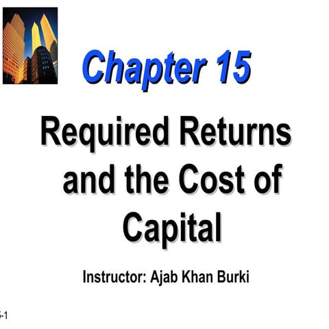Financial Management Slides Ch 15 Ppt