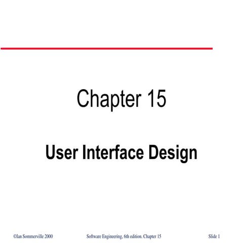 USER INTERFACE DESIGN - MOBILE APPLICATION | PPT