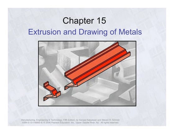 Extrusion and Drawing forming process.ppt