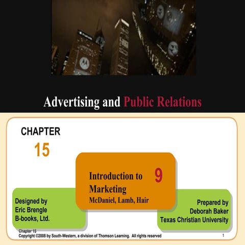 Advertising and Public Relations | PPT