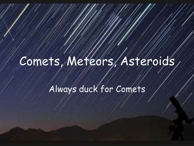 Meteorites lecture Introduction Types meteor | PPT