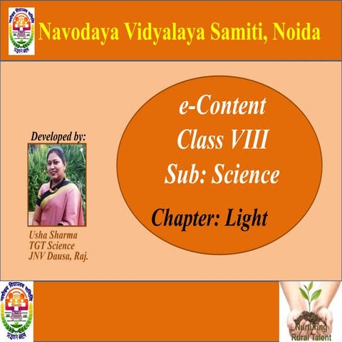 Ch 16 Light 1.pptx.pdf Science basic presentation for the chapter light ...