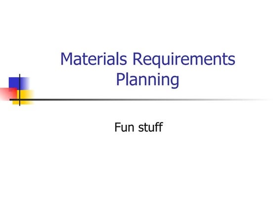 Material requirement planning in SAP MM.pdf | Grocery Shopping | Shopping