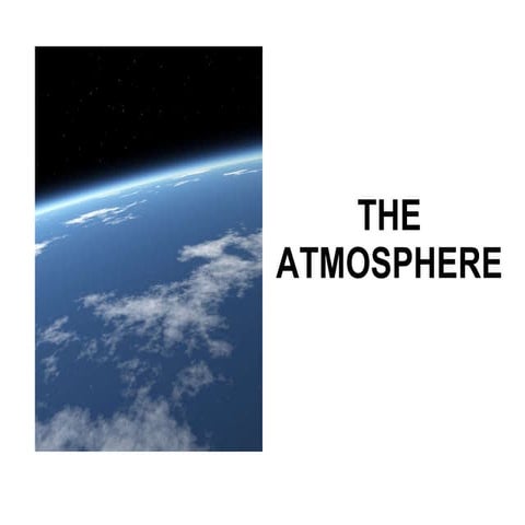 Ch 17 the atmosphere | PPT