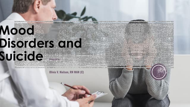 Mood disorder Slideshare | PPTX