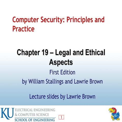 computer security principles and practices | PPT