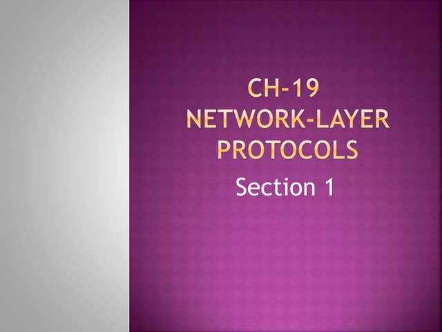 IP Datagram Structure | PDF