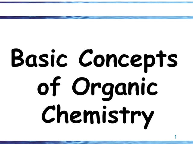 Basic effects in Organic chemistry | PPTX