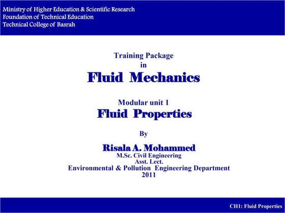 MCQ on Hydraulics and Fluid Mechanics | PDF | Chemistry | Science