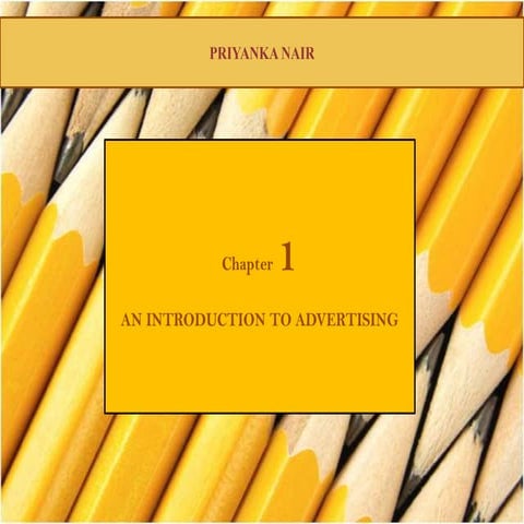 introduction to advertisement | PPTX