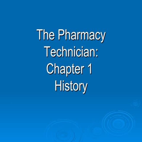 Pharmacy and Health Care | PPT