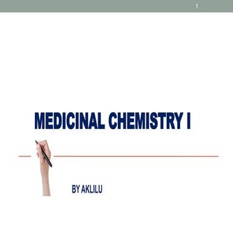 Introduction to Chemistry in Healthcare and Medicine: Grade 11 Lesson ...