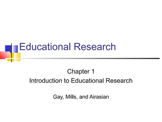 Basic research vs. action research | PPT
