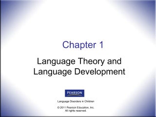Chomsky’s and skinner’s theory of language acquisition | PPT
