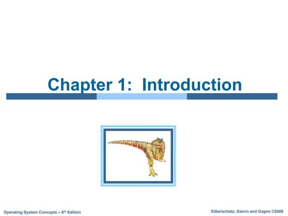 Operating systems galvin-ch1 | PPT | Operating Systems | Computer ...