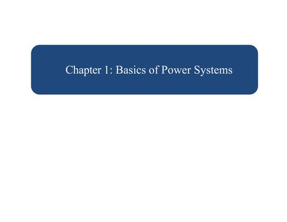 Electric power system | PPT