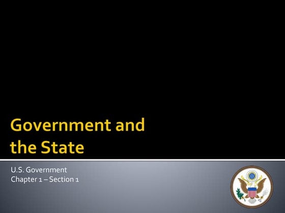 Nation, State & Government | PPTX