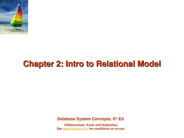 Chapter Tow Database System Concepts Seven Edition Ppt 3668