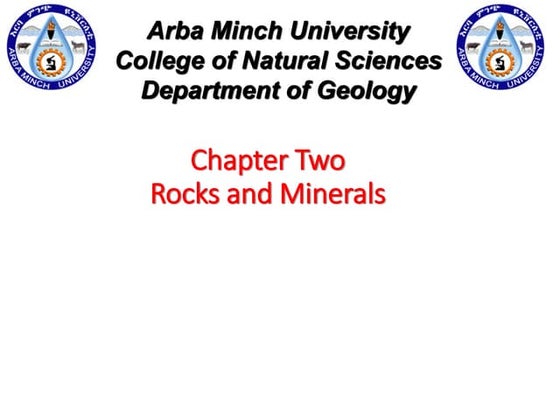 Soil Forming Rocks and Minerals Classification | PPTX | Geology | Science