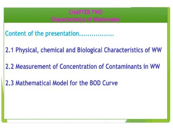 Biochemical oxygen demand (BOD) AND Chemical Oxygen Demand PDF | PPTX