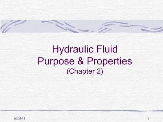 introduction to hydraulic fluid and its properties.pptx
