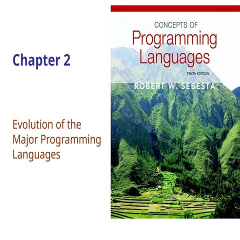 A brief history of programming languages | PPT