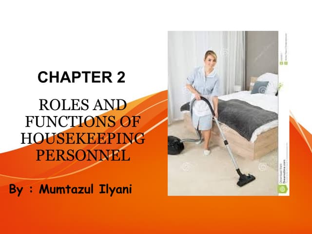 Layout of housekeeping dept. with explanation | PPT
