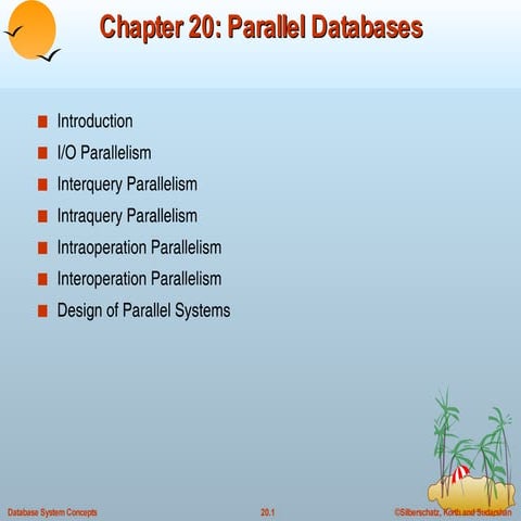 20 Parallel Databases In Dbms Ppt