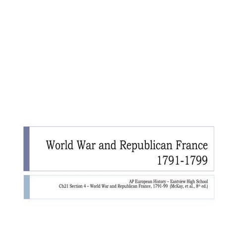 The French Revolution Grade 10. | PPTX