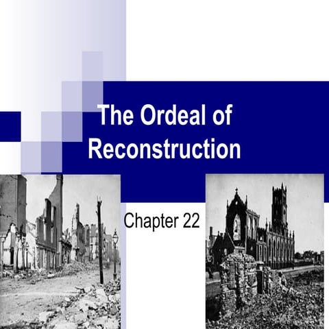 Ch. 12- Reconstruction section #1 | PPT