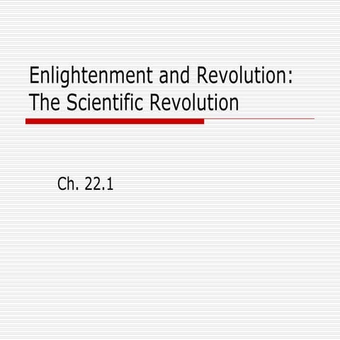 Ch 22.1 the scientific revolution | PPTX
