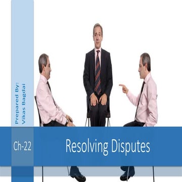 Resolving Disputes | PPTX