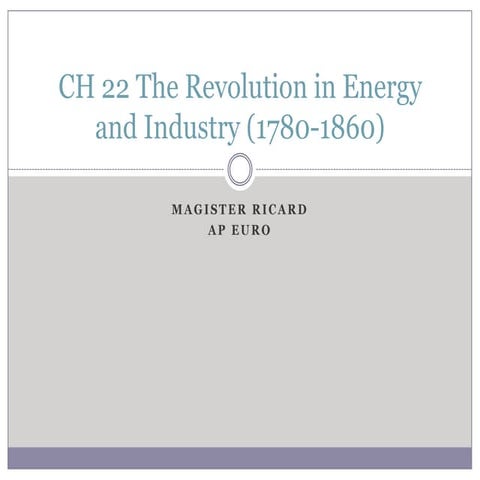 The Industrial Revolution In Great Britain | PPT