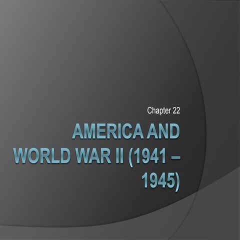 Ch 22_World War II | PPT