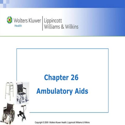 ambulatory devices- crutches, walker, cane | PPTX
