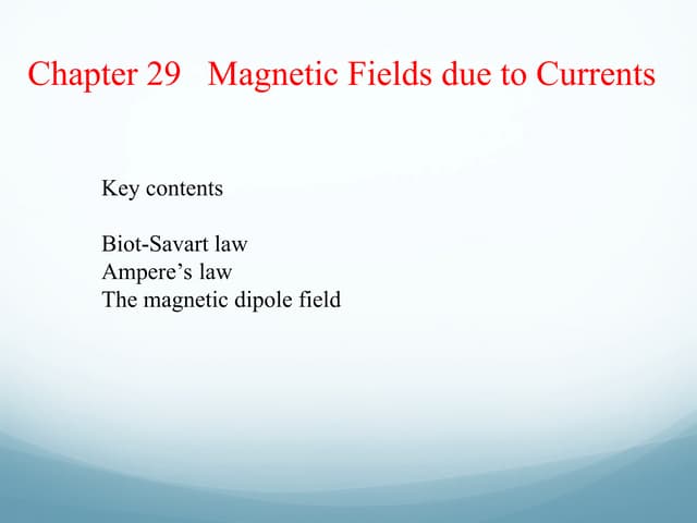 Ampere's law | PPTX | Physics | Science