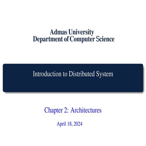 Chapter 2- Architecture os distributed system.ppt