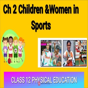 Class 12th physical education chapter 2 notes | PDF