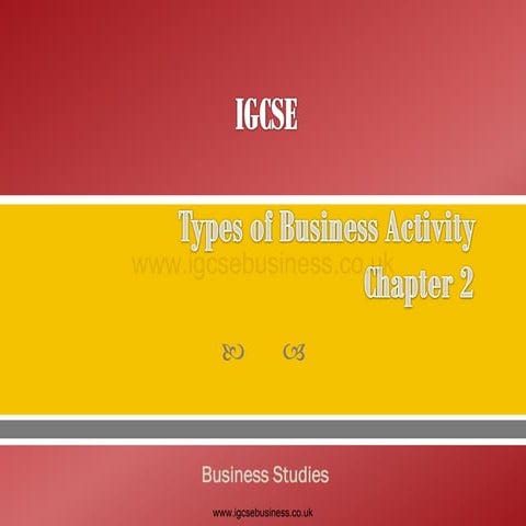 Ch 2 classification_of_business_presentation-unlocked | PPT | Free Download