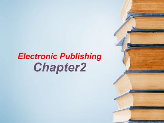 Online_Publishing .pptx | Desktop Publishing | Computer Software and Applications