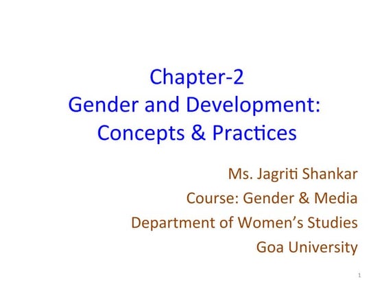 Gender Action Learning System | PPTX | Family and Relationships