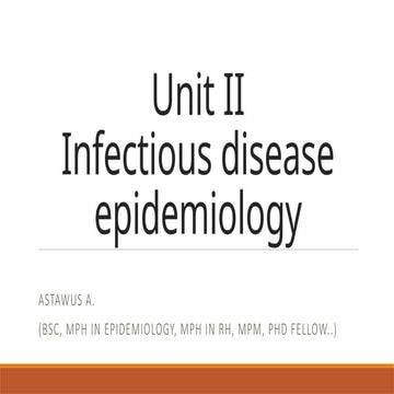 Unit 6 Incubation Period and Communicable Period.pptx